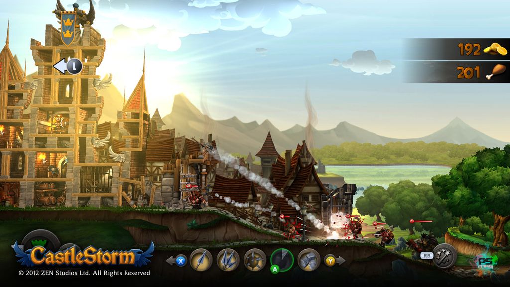 Résumé de CastleStorm sur Playstation 3 - PSMag.fr